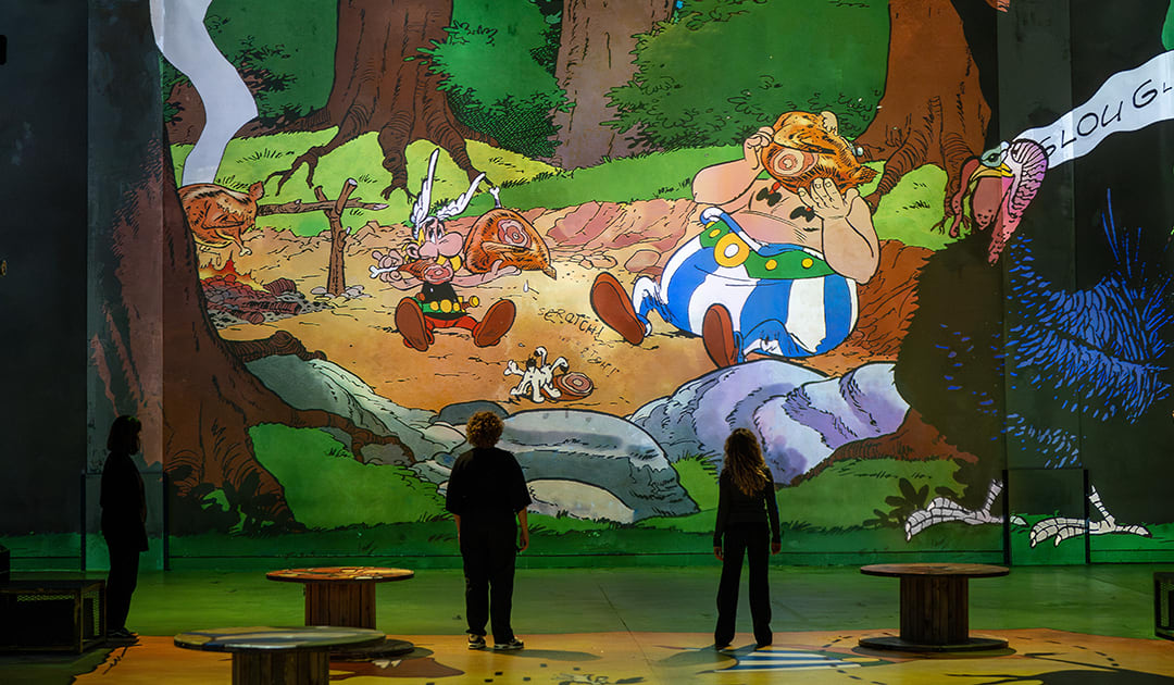 Asterix & Obelix exhibition in Dortmund - Phoenix des Lumières